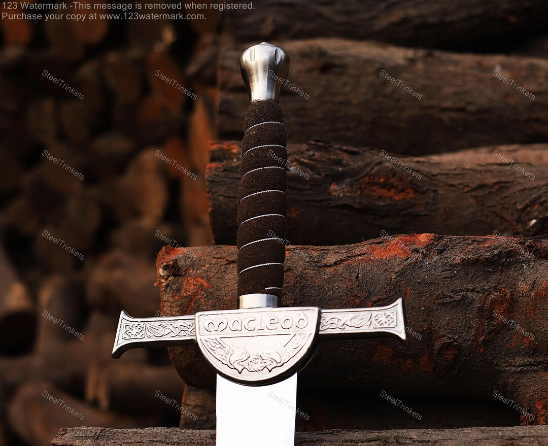 Highlander Connor Macleod Sword, Clan Swords, Practice Rapier Sword ...