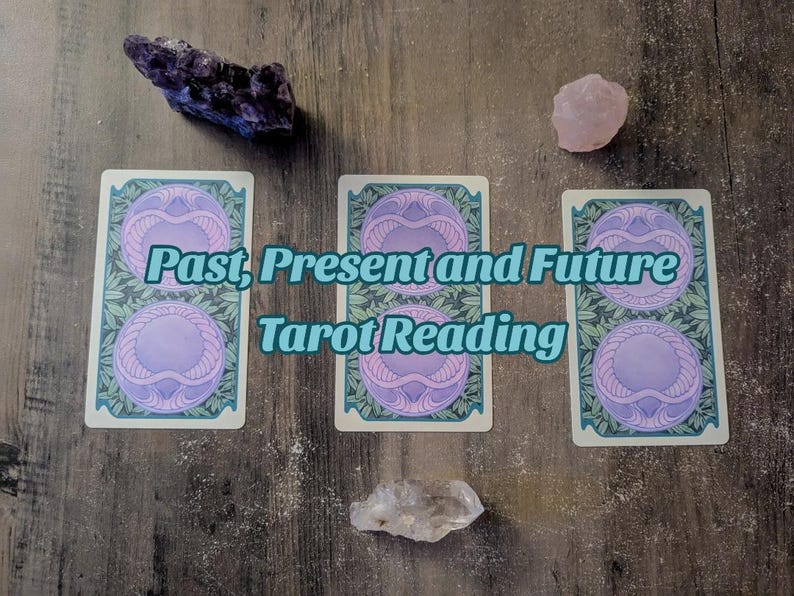 Past, Present and Future Tarot Card Reading - Etsy