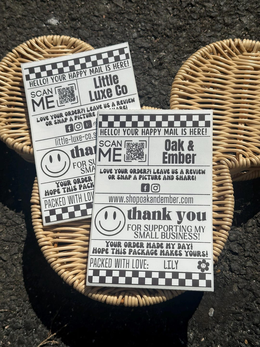 Personalized Business 4x6 Packaging Stickers - Etsy