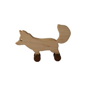 Avery the Arctic Fox Push Toy - Etsy