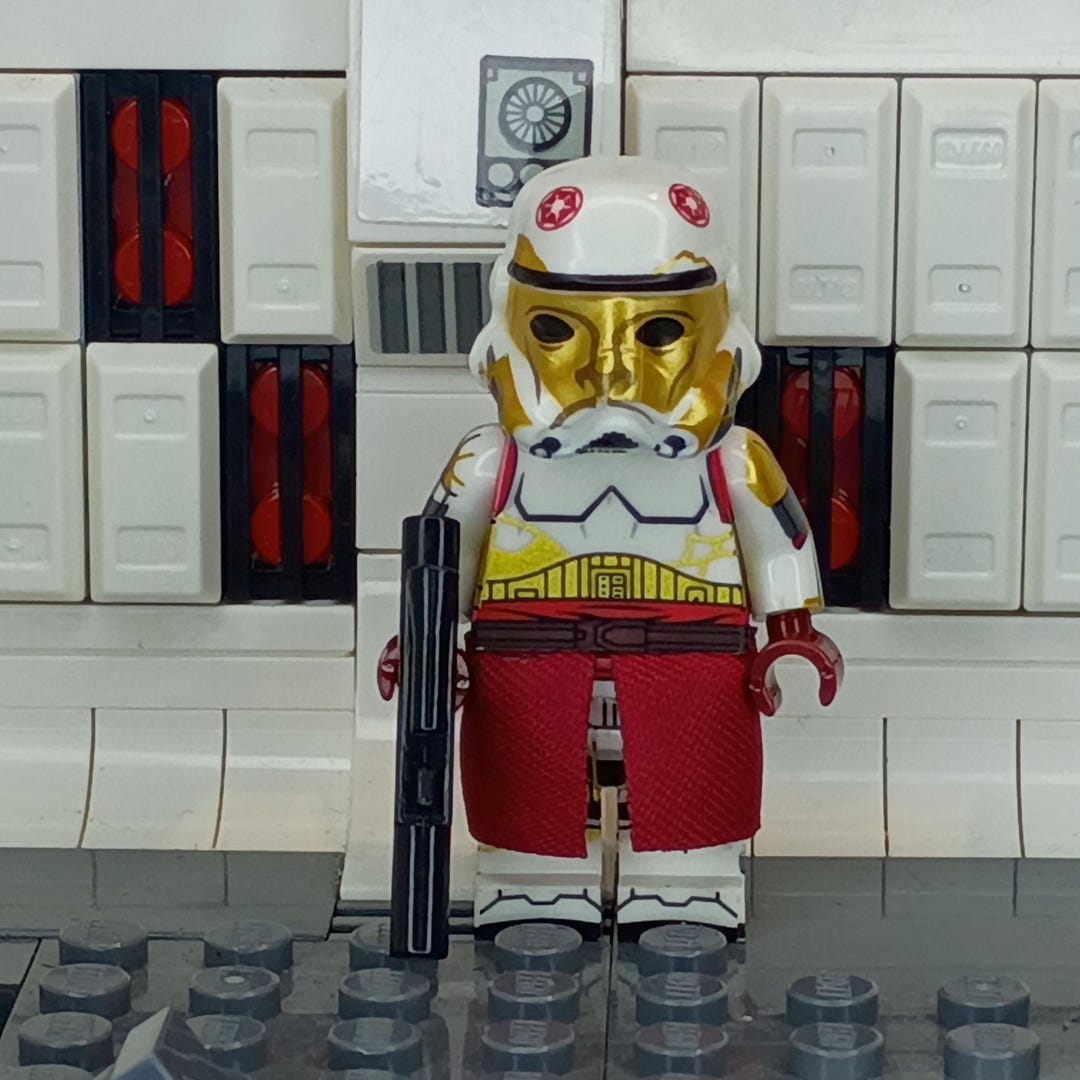 Captain Enoch Ahsoka Minifigure QUALITY Lego Star Wars (custom Printed ...