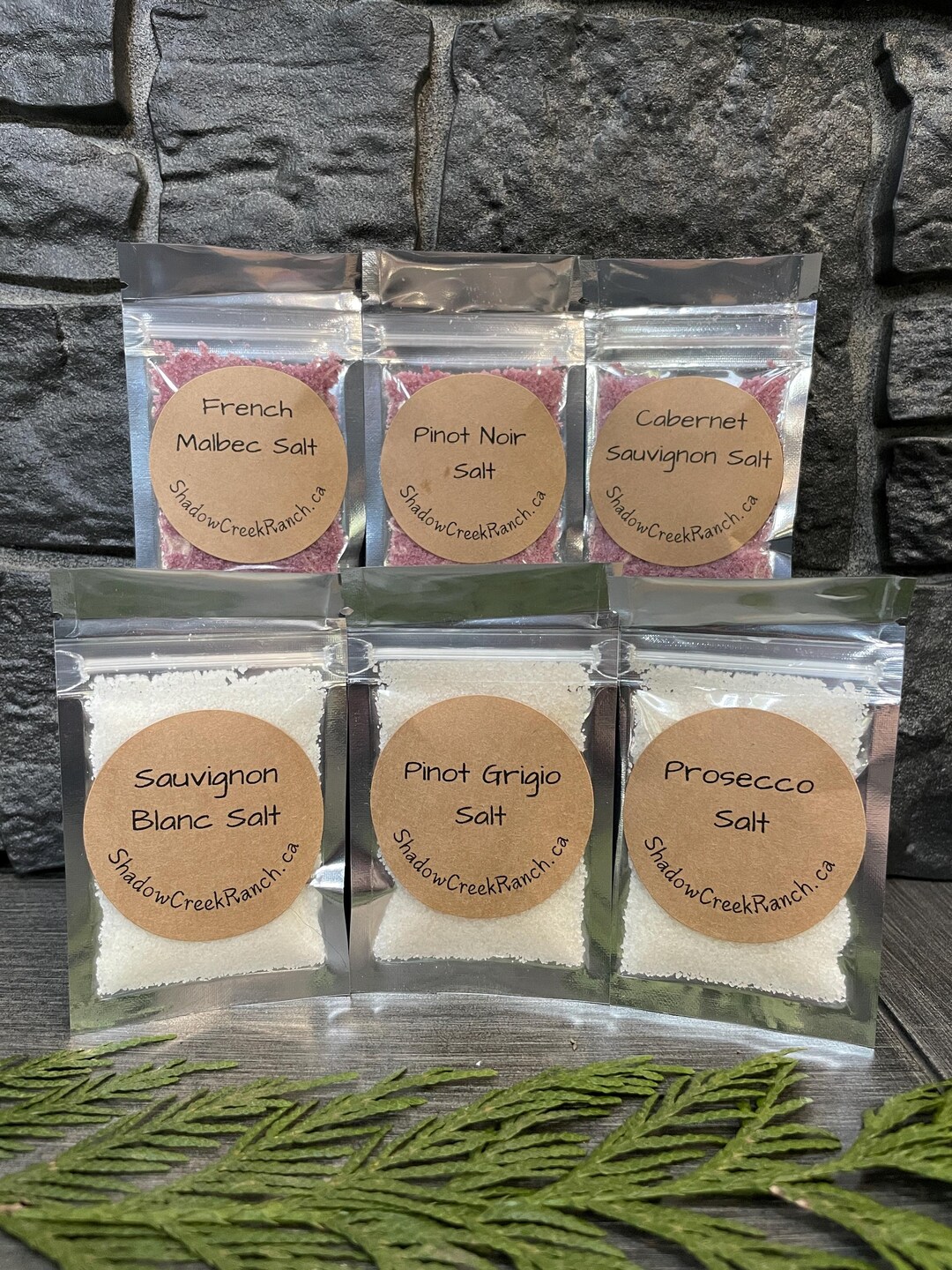 Gourmet Wine Salts: Culinary Salt Sampler, Chef Gift Set - Etsy
