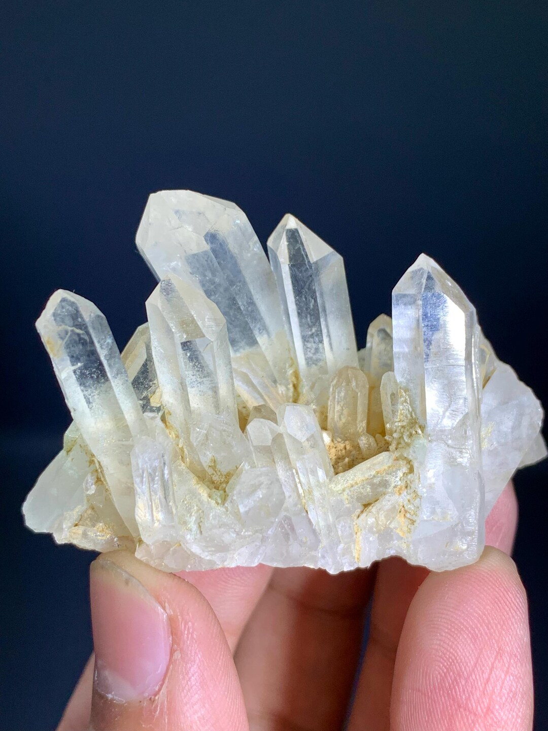 Natural Clear Quartz Crystals Cluster From Pakistan - Etsy