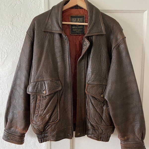 Flying Tigers Leather Jacket - Etsy