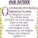 Our Father Prayer (catholic) Embroidery Machine Design - Etsy
