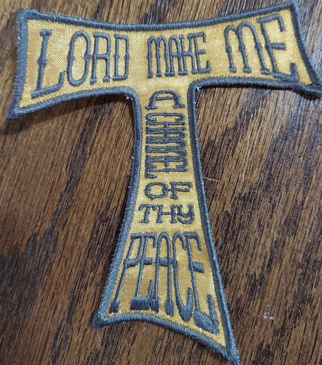 Lord Make Me A Channel of Thy Peace Iron-on Patch - Etsy