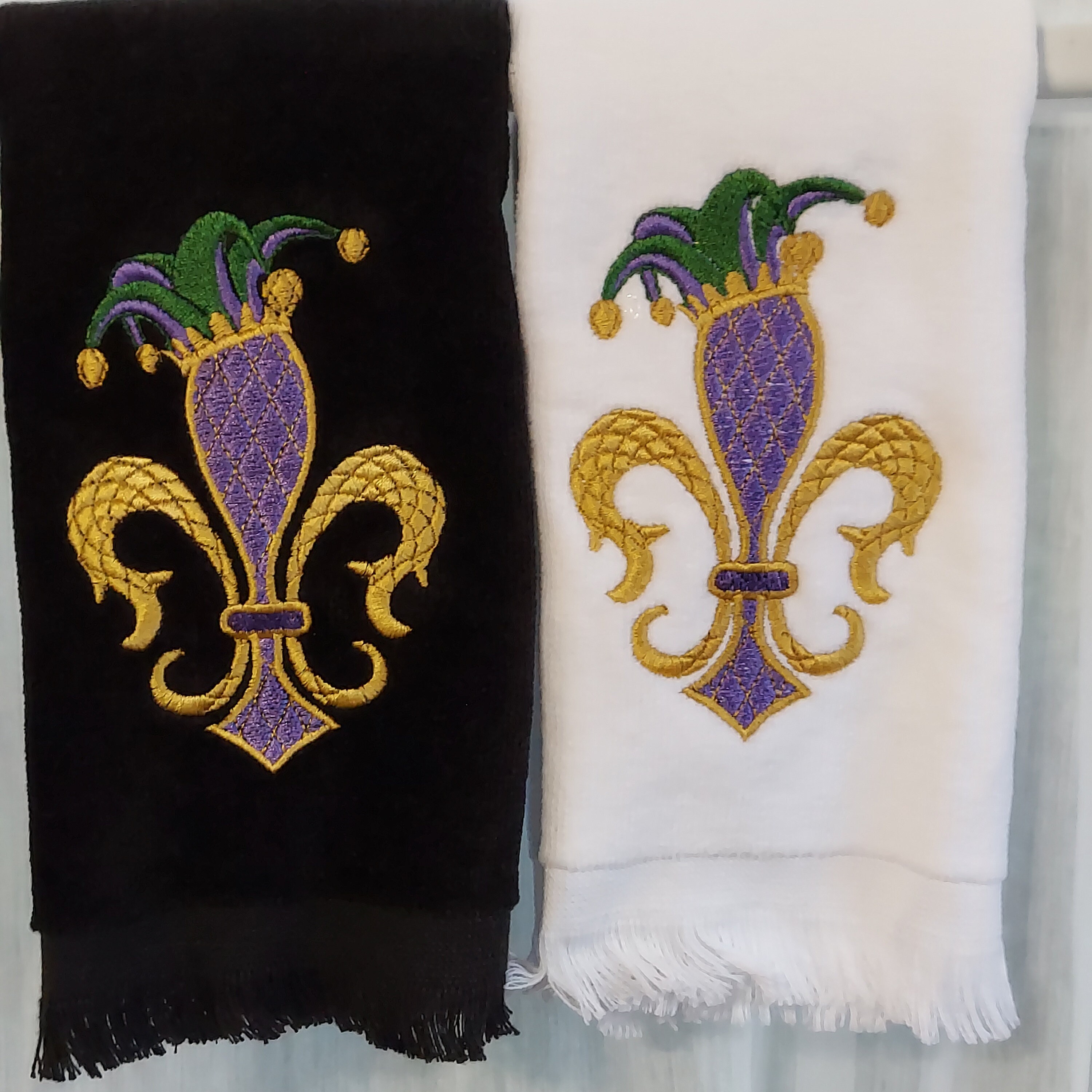 Jester Fleur De Lis Machine Embroidery Designs - Etsy