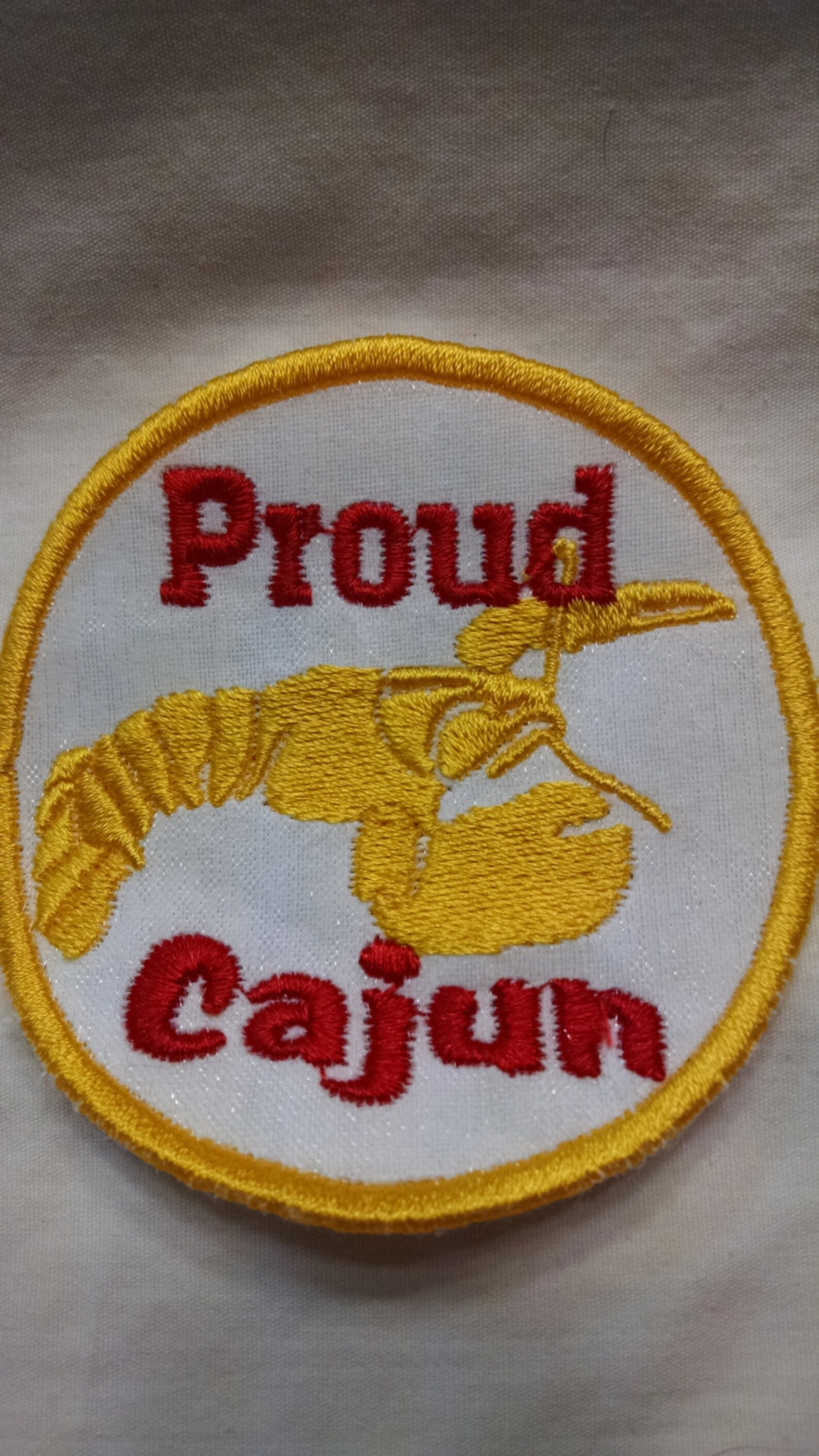Proud Cajun Embroidered Patch - Etsy