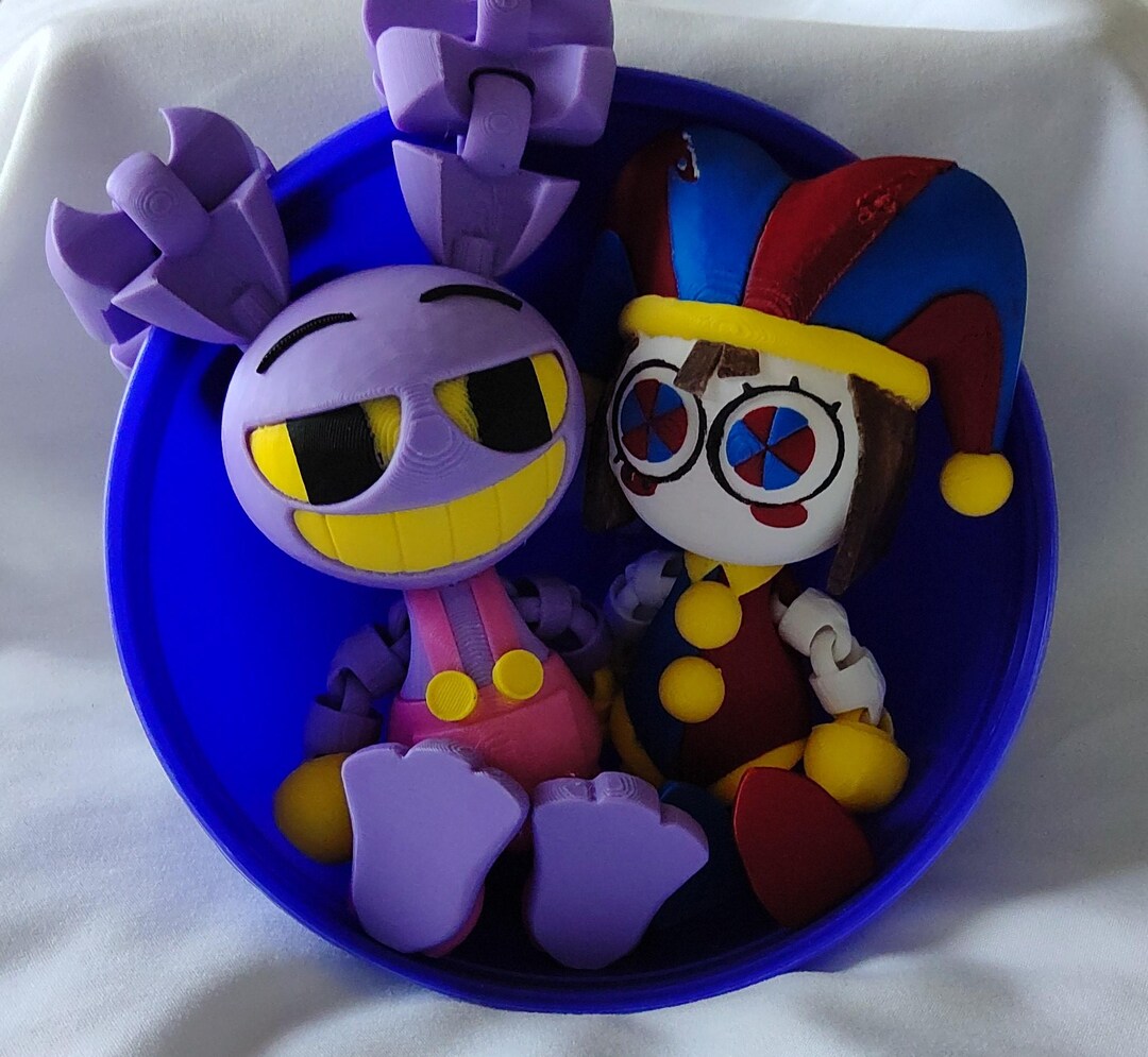 Amazing Digital Circus Inspired Flexi/fidget Toy - Etsy