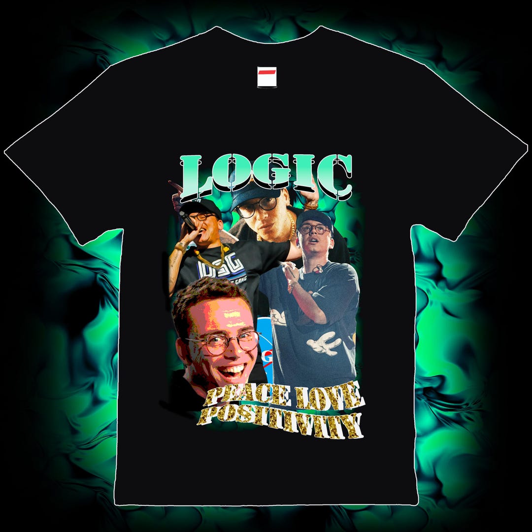 Logic Rap Tee 2024 Edition PNG | Original Vintage Graphic Tee Design ...
