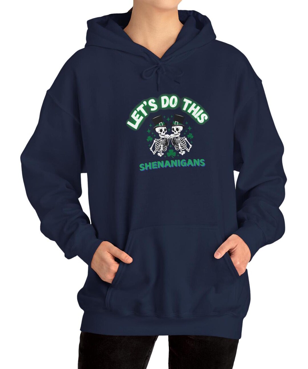 Let's Do This Shenanigans Fun Unisex Heavy Blend™ Hooded Sweatshirt ...