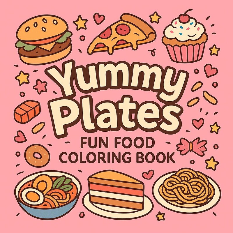 Food Coloring Book - Etsy