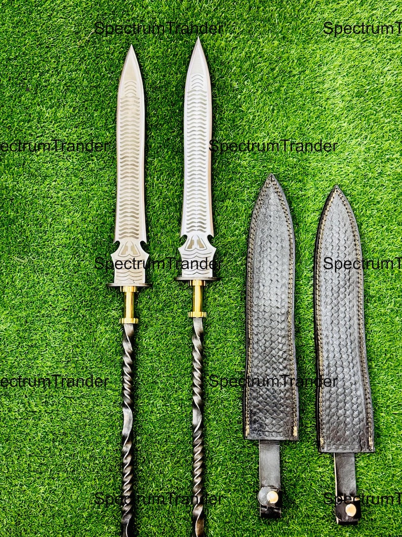 Handmade Tactical Carbon Steel Spear Sword, 32 Inch Machete - Etsy