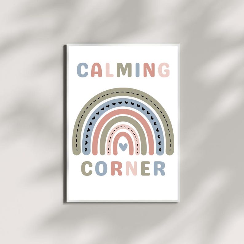 Calming Corner Wall Art – 11 Printable Posters for Mindfulness ...