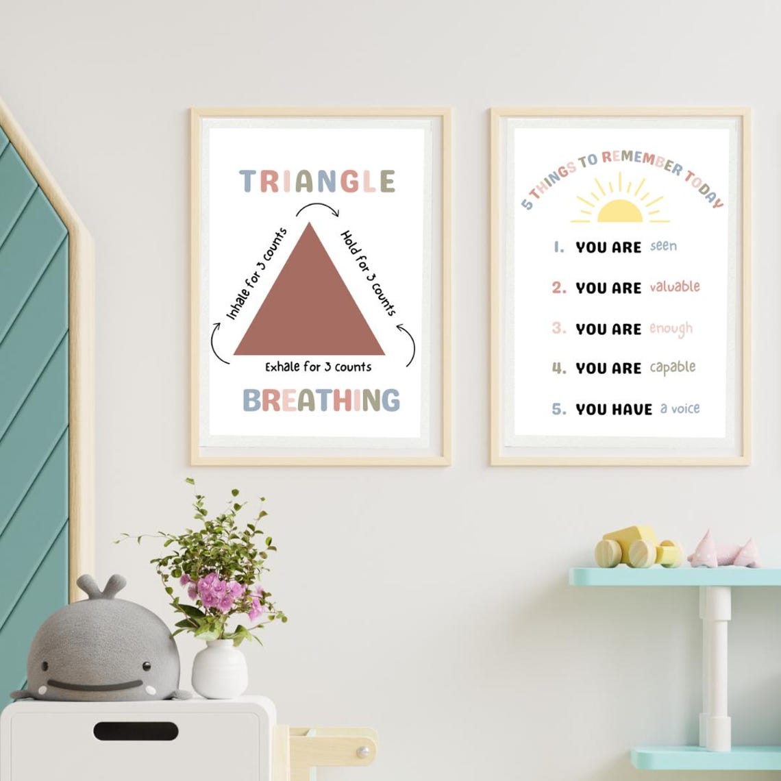 Calming Corner Wall Art – 11 Printable Posters for Mindfulness ...