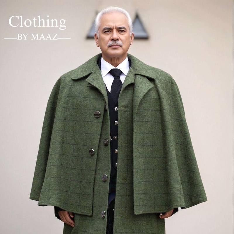 Green Inverness Cloak - Etsy