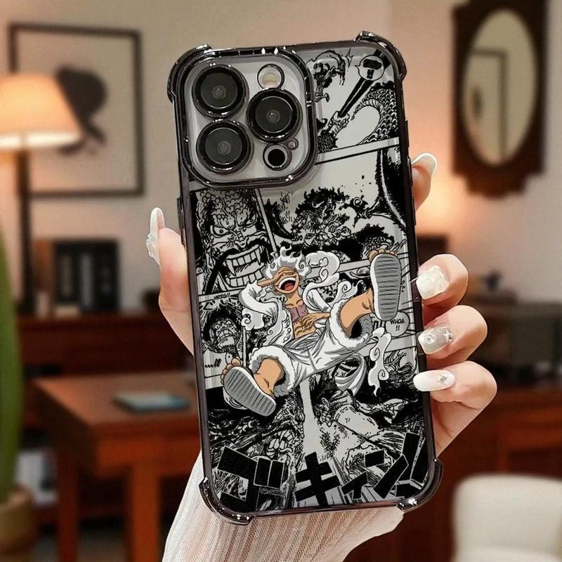 Etui na telefon z motywem mangi - Etsy Polska