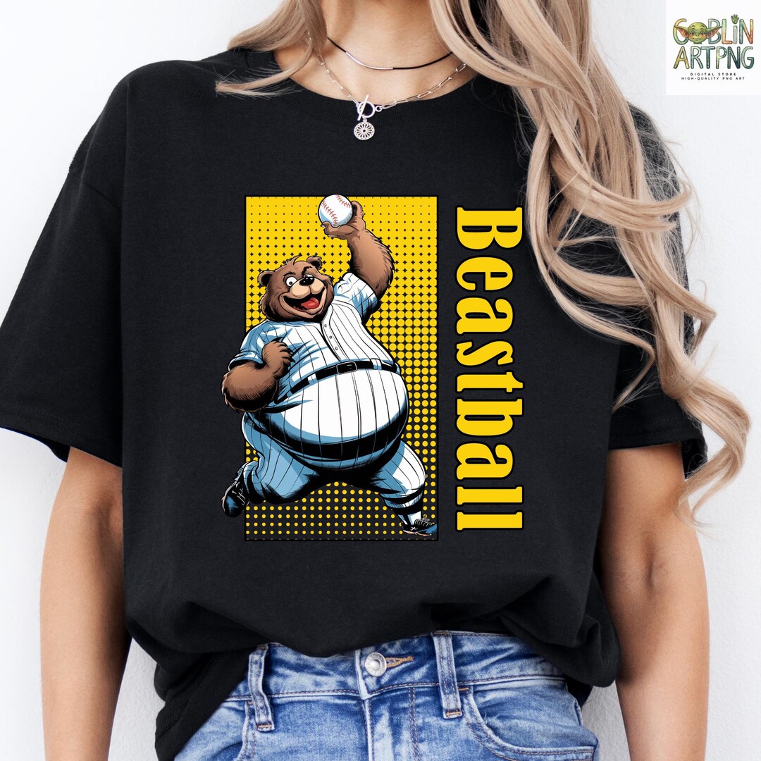 Beastball PNG | Baseball PNG | Funny Baseball Parody | Comic Baseball ...
