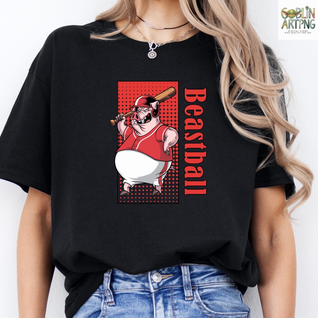 Beastball PNG | Baseball PNG | Funny Baseball Parody | Comic Baseball ...