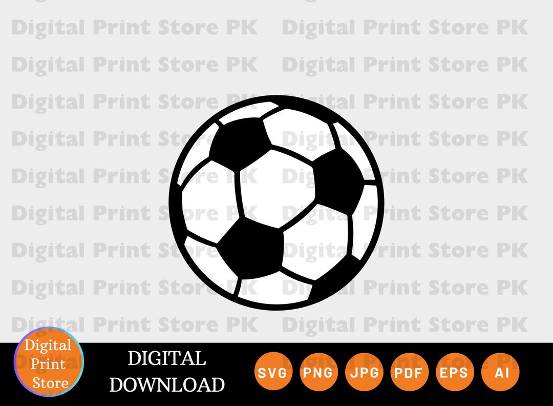Soccer Ball SVG Bundle: Football Vector Clipart, Cricut & Silhouette ...