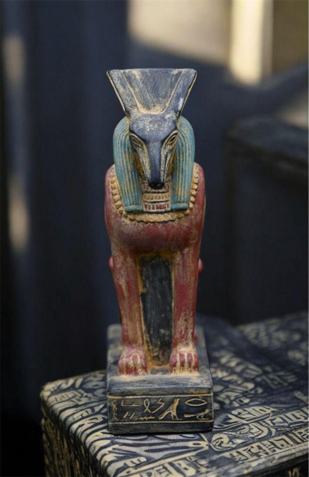 Seth-vintage Statue of Set the Ancient Egypt God of Storms-violence in ...