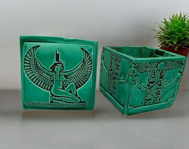 Ancient Canopies Jars Box-coffin Booths and Canopic Vessels of King ...