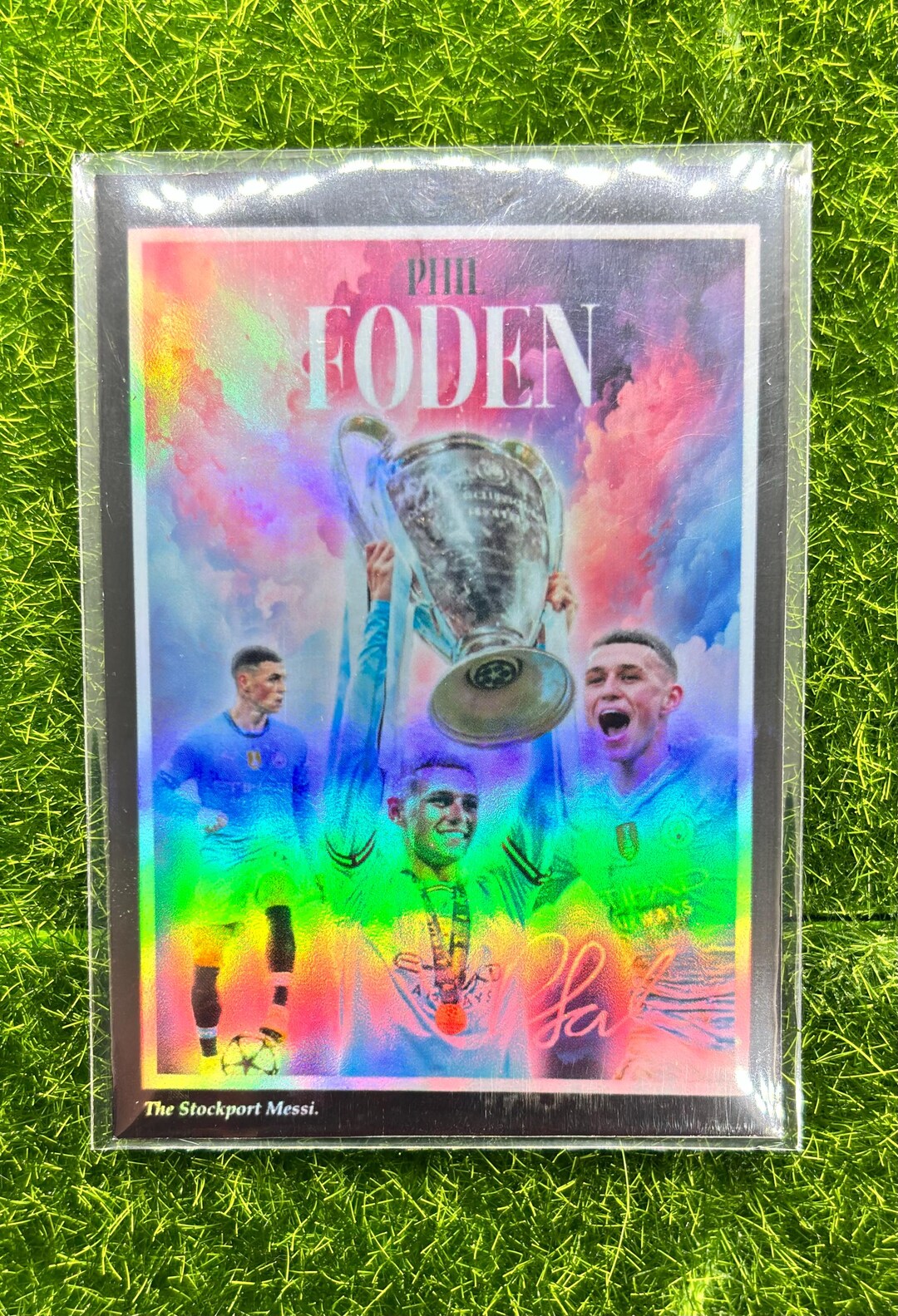 Phil Foden Manchester City Custom Art Fan Trading Card - Etsy