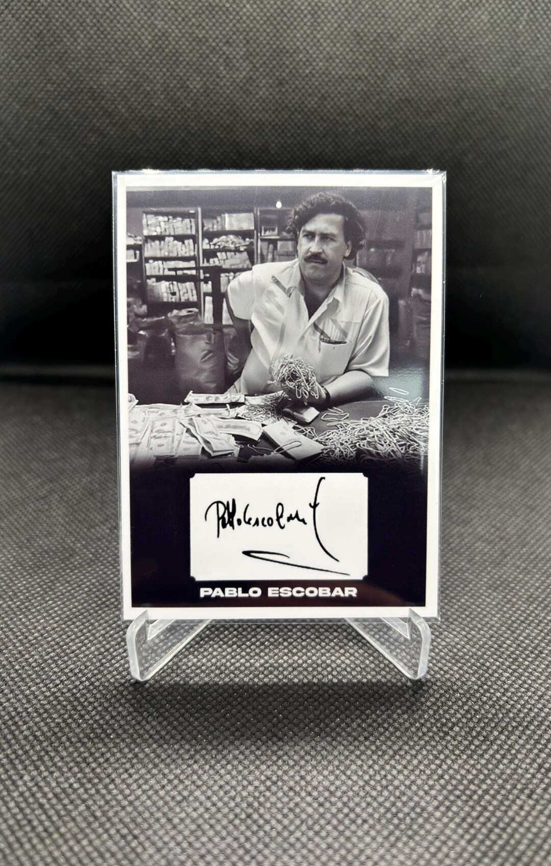 Pablo Escobar Custom Fan Art Trading Card - Etsy