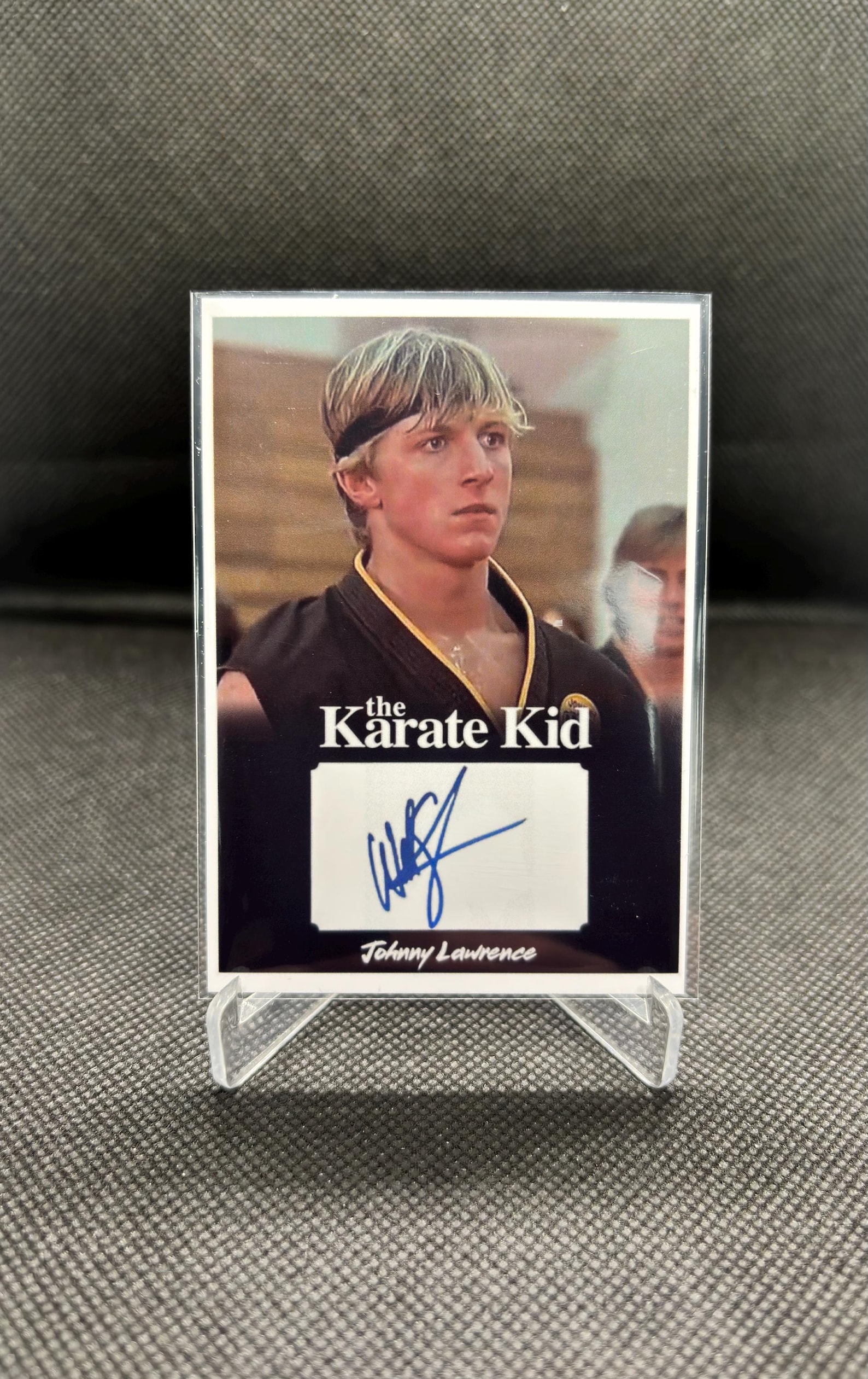 Johnny Lawrence Cobra Kai the Karate Kid Custom Art Fan Trading Card - Etsy