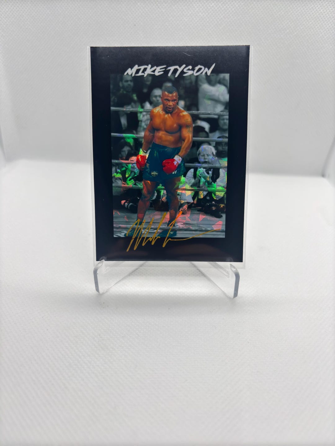 Mike Tyson Custom Art Boxing Fan Trading Card - Etsy