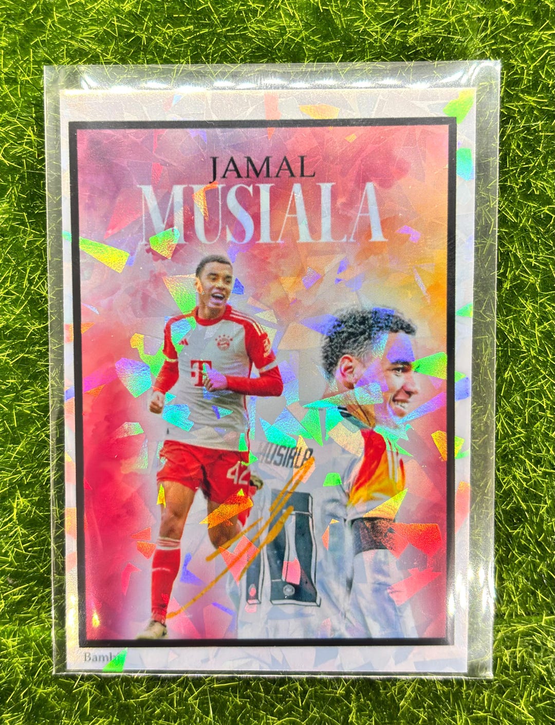 Jamal Musiala Bayern Munich Custom Art Fan Trading Card - Etsy UK