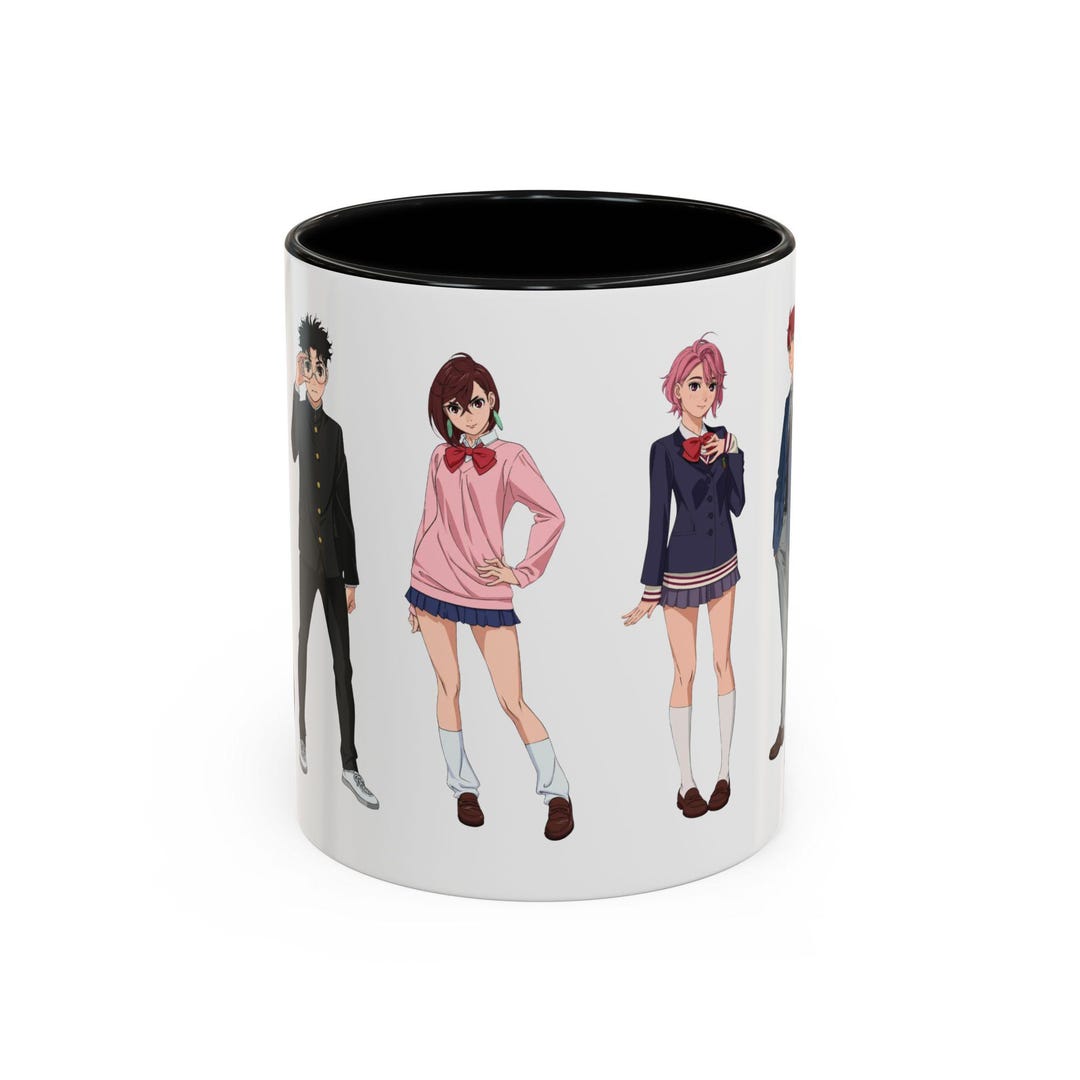 Mug, Anime Character Quote Cup, Kawaii Otaku Gift, Dandandan Manga Fan ...