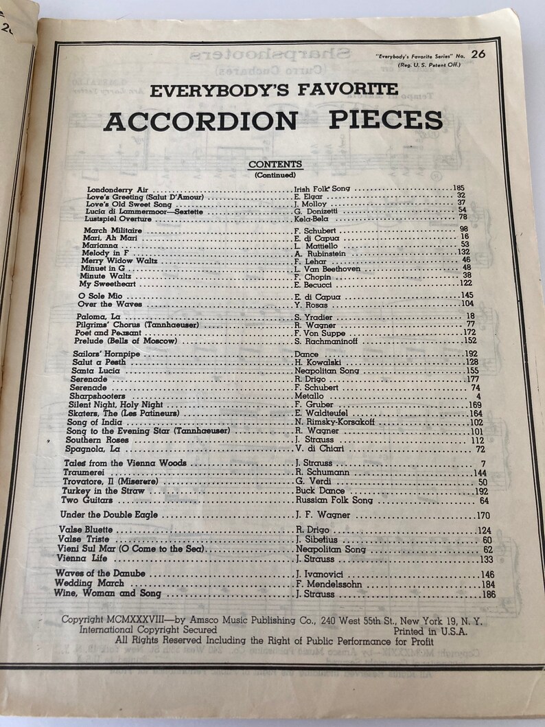 50 Vintage Sheet Music Pages: Yellowed Paper Ephemera, Crafts - Etsy