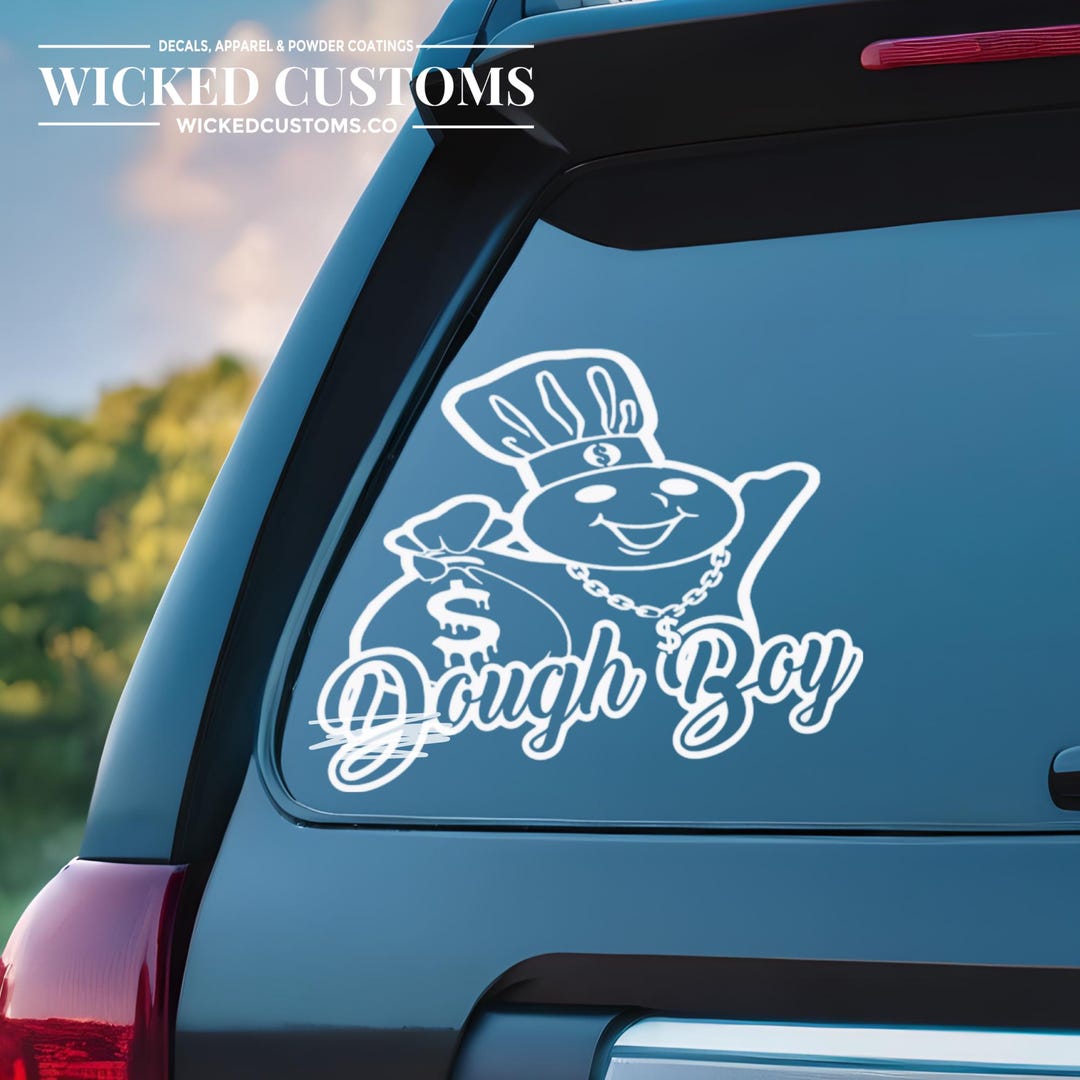 Dough Boy Vinyl Decal for Cars & Trucks - Etsy