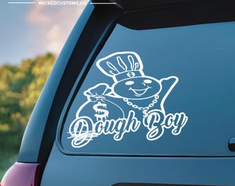 Dough Boy Money Bag Decal Vinyl Car Truck Decal - Etsy