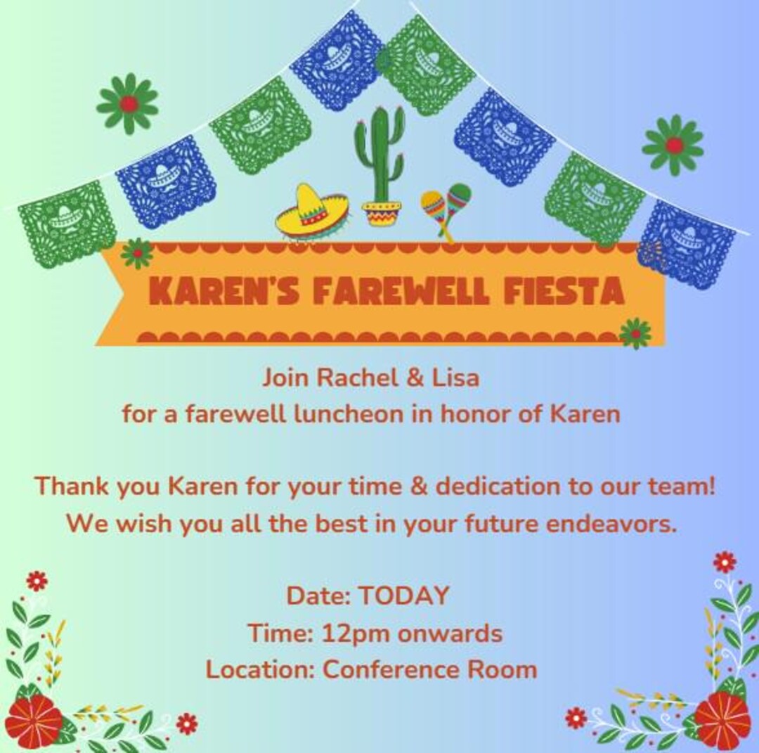 Fiesta Invitation – Editable Mexican-themed Cinco De Mayo Party ...