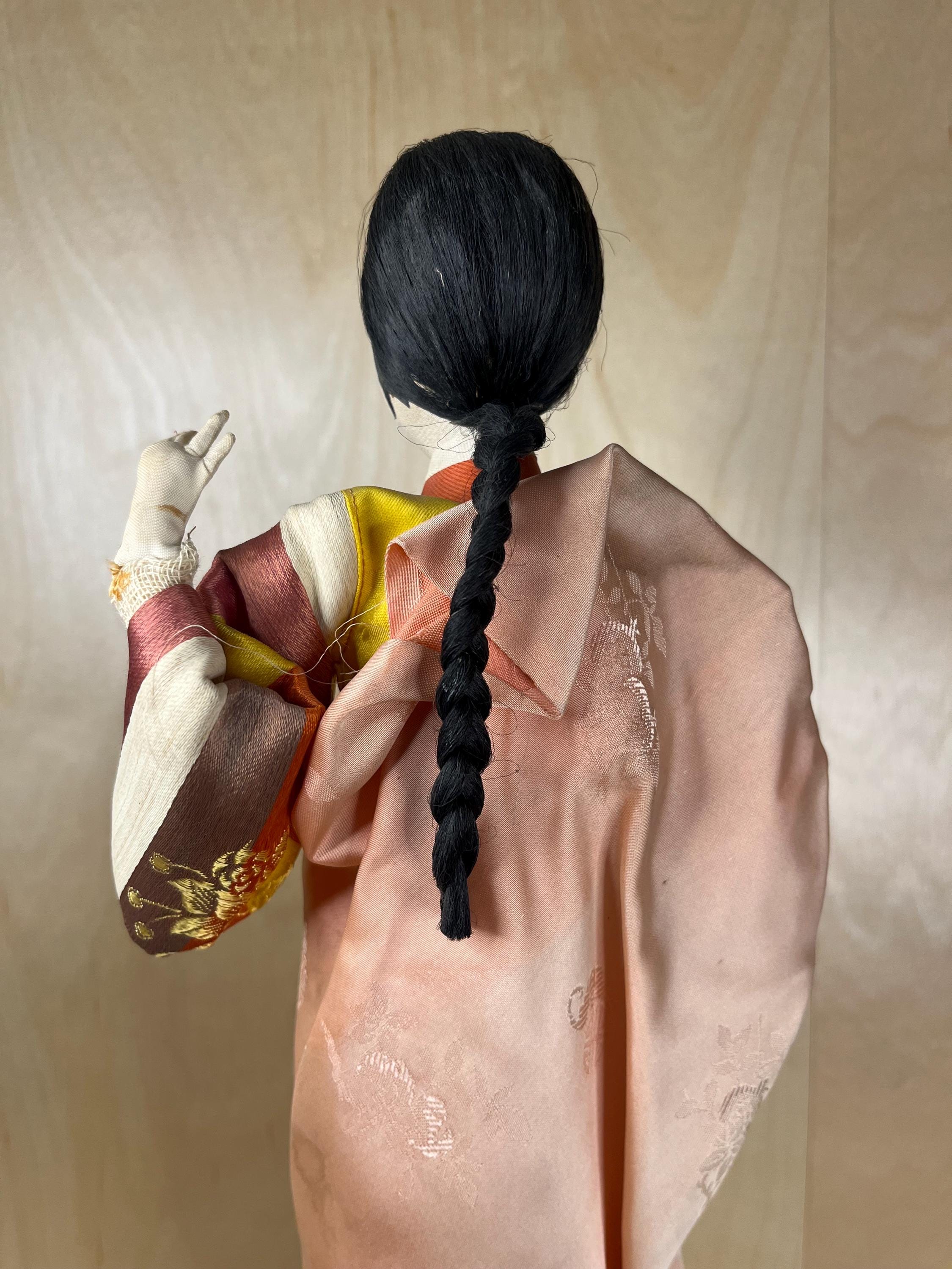 Vintage Japanese Geisha Doll (blush) - Etsy