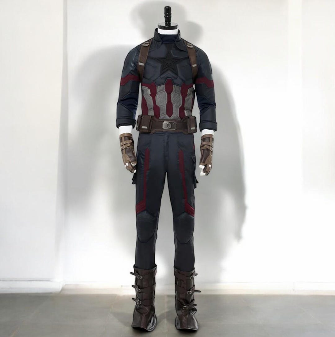 Captain America Infinity War Cosplay Costume – Premium Full Set ...