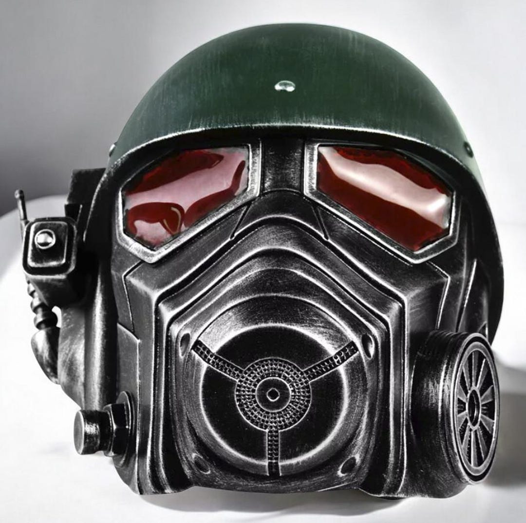 Fallout 4 NCR Veteran Ranger Armor Custom Helmet – Authentic Resin ...