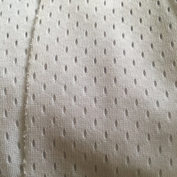 Items similar to White Polyester Perforated Fabric By the Yard on Etsy