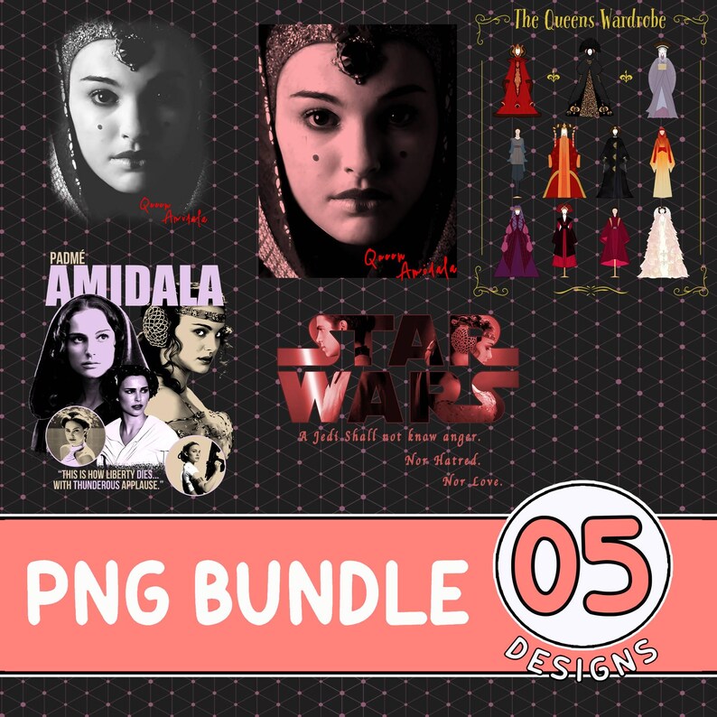 Vintage Padmé Amidala Starwars PNG, Episode III Revenge of the Sith ...