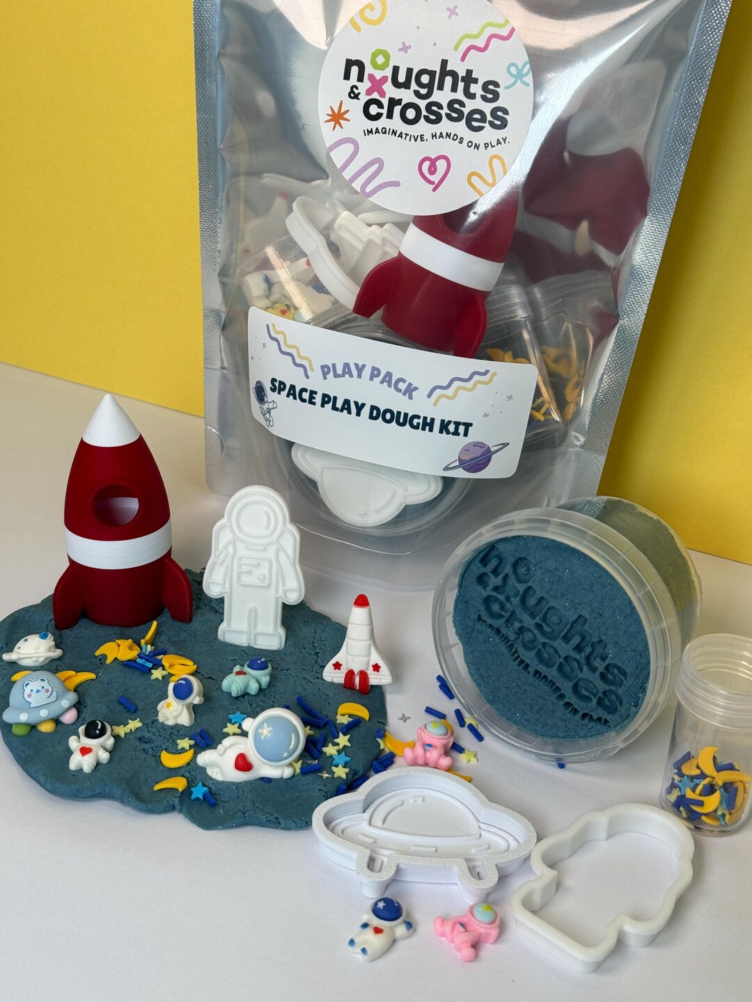 Space Play Dough Play Kit - Etsy