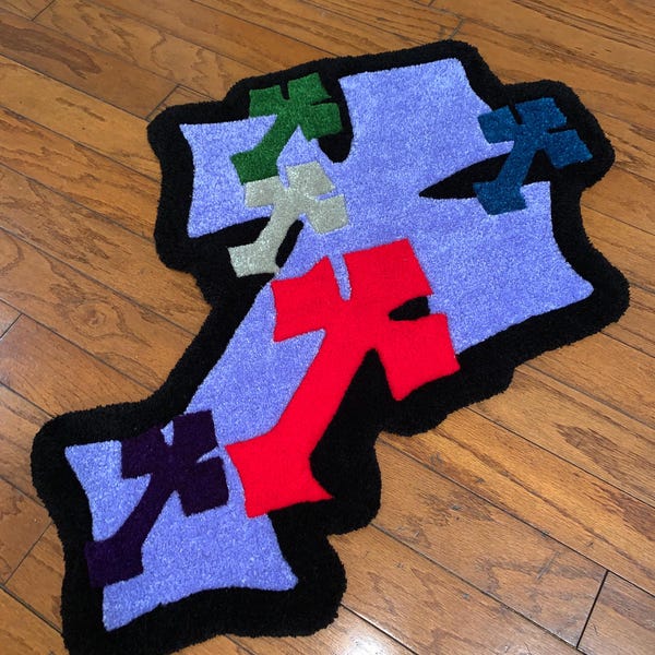 Chrome Hearts Rug - Etsy