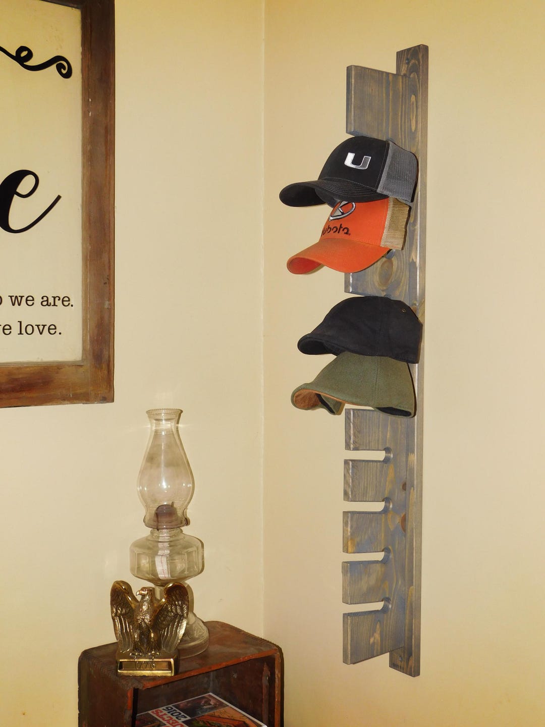 Handcrafted Hat Racks - Etsy