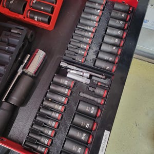 Milwaukee Shockwave 3/8" Impact Deep Well Socket Tray Organizer - Etsy