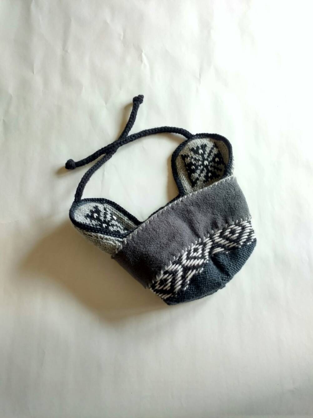 Traditional Peruvian Style Hand Knit Wool Winter Ear Flap Hat, Unisex ...