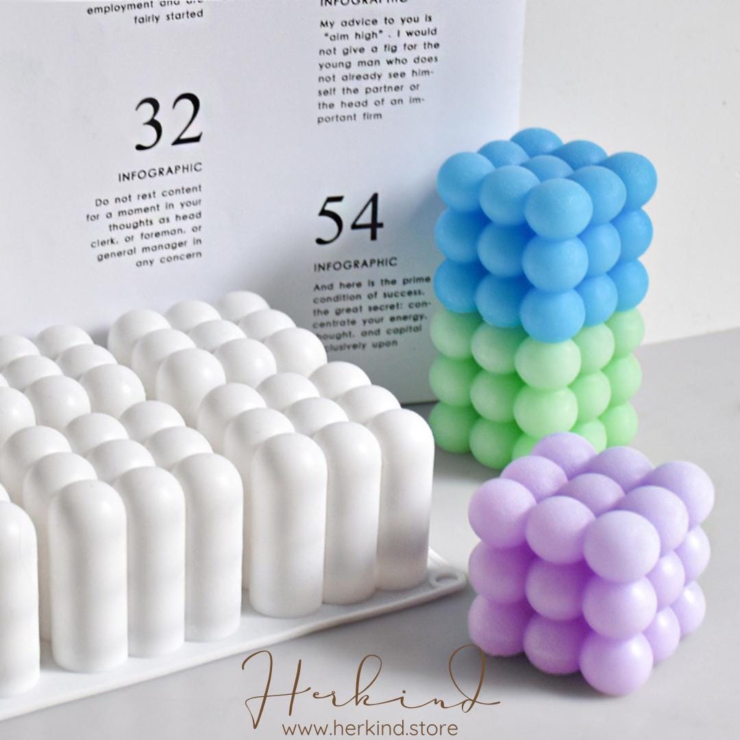 Sphere Cube Silicone Mold Resin Mold Handmade Plaster Cement Craft ...