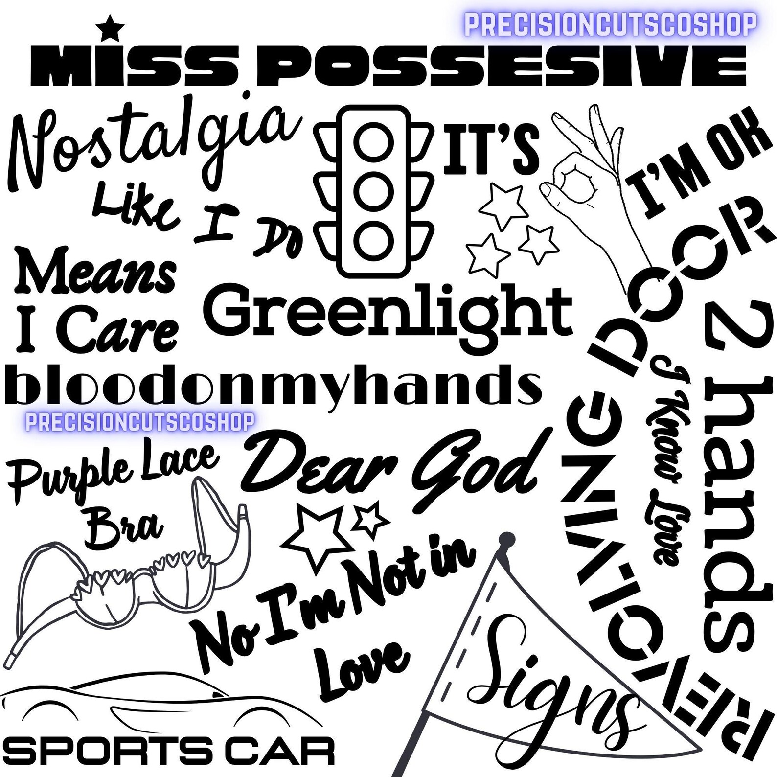 Tate Mcrae So Close To What Song Titles Svg Png Etsy