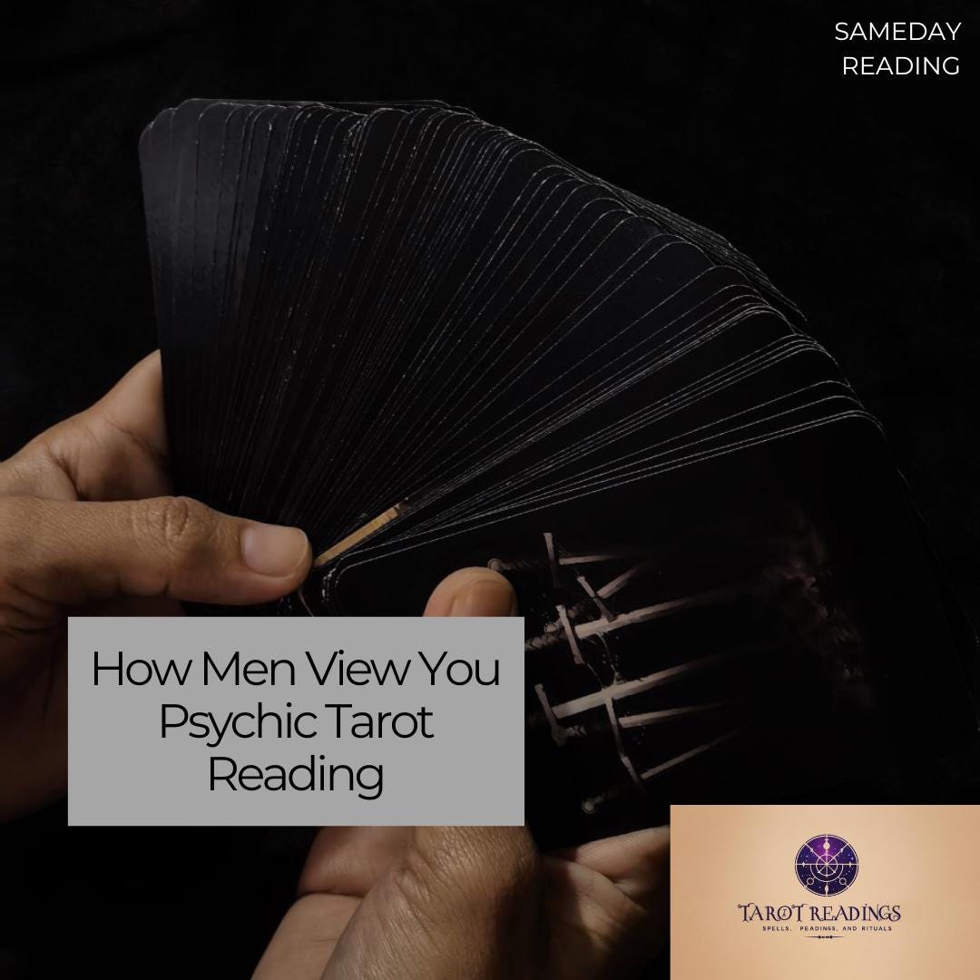 Psychic Tarot Reading: How Men View You, Soulmate Insight (PDF Report ...
