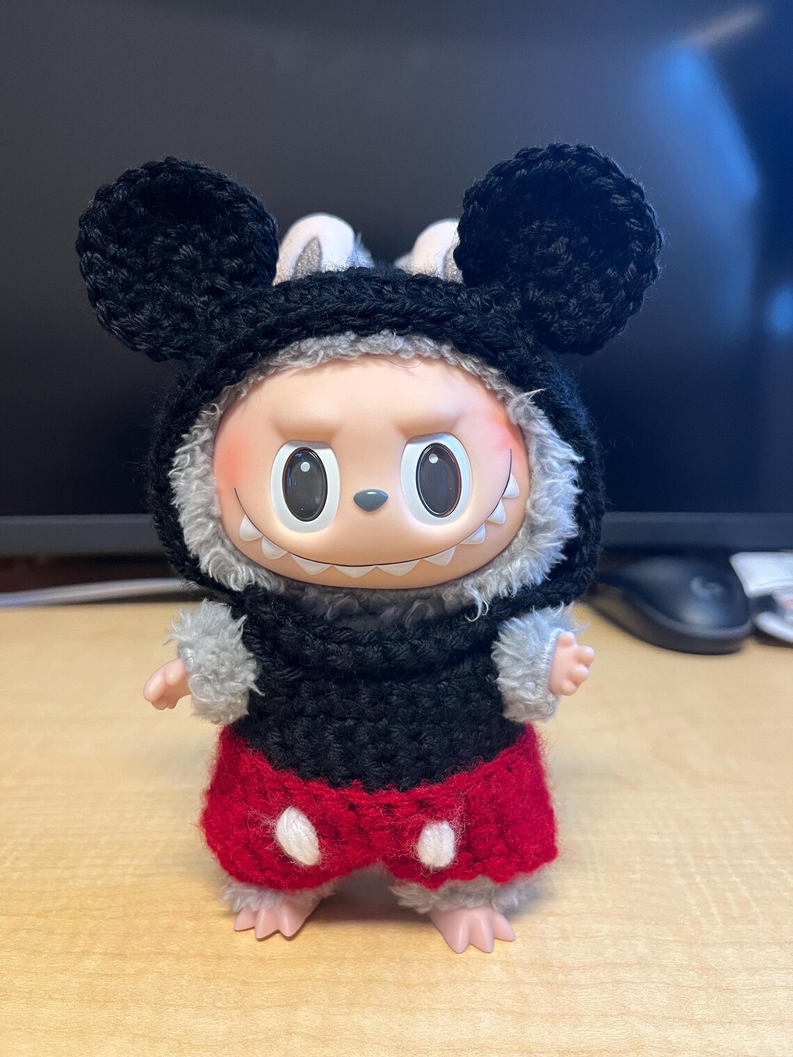 Retro Mickey Outfit for Labubu - Etsy